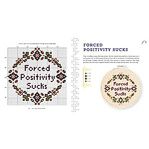 Self-Care Cross-Stitch: 40 Uplifting & Irreverent Patterns