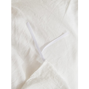 White Bedding Mini Pompom Duvet Cover Set Mini Cute Black Pom Pom Balls Fringe Design Boho Aesthetics Bedding Sets Queen 1 Pompom Duvet Cover 2 Pillowcases (Queen, White)…