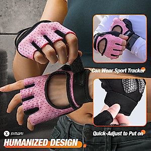 SIMARI Workout Gloves Men Women Weight Lifting Gym Exercise Cycling Full Palm Protection Breathable Gloves