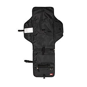 Nuby Portable Baby Changing Pad Station by Dr. Talbot's, Quick Wipe Clean Changing Mat with Built-in Pillow, Classic Black