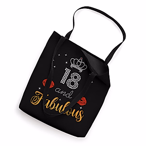 Fabulous Queen 18 years old sassy 18th Birthday Tote Bag