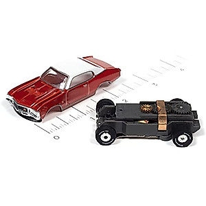 Auto World Thunderjet Cars N Coffee 1972 Buick GS (red) HO Scale Slot Car