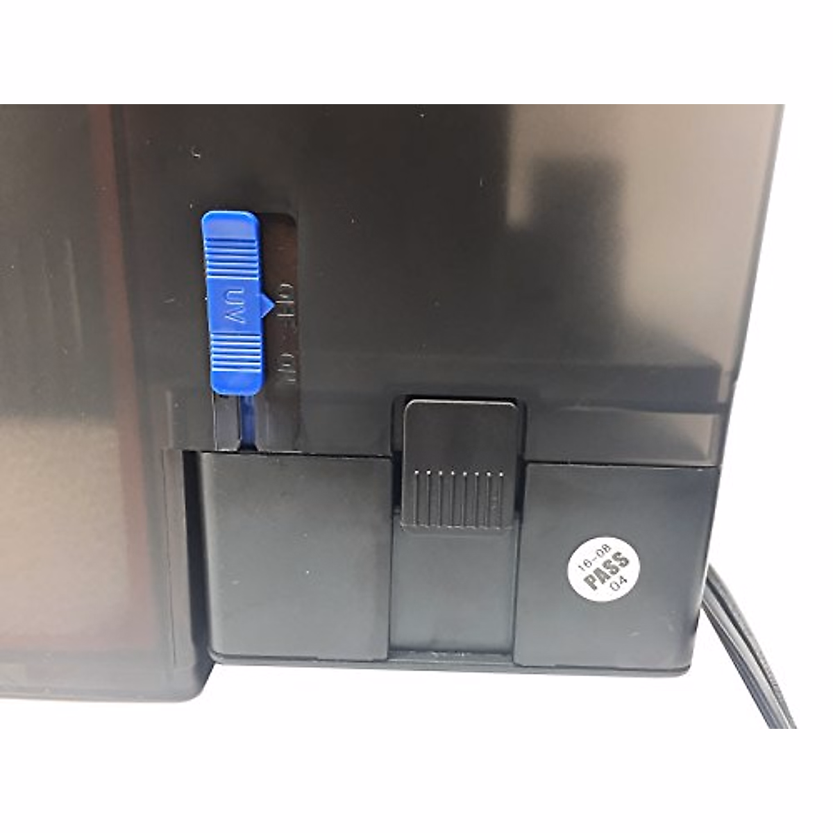 GRECH CBG-800 5W UV Sterilizer Hang-On Back Filter, 20-50 gallon/211 GPH, Black