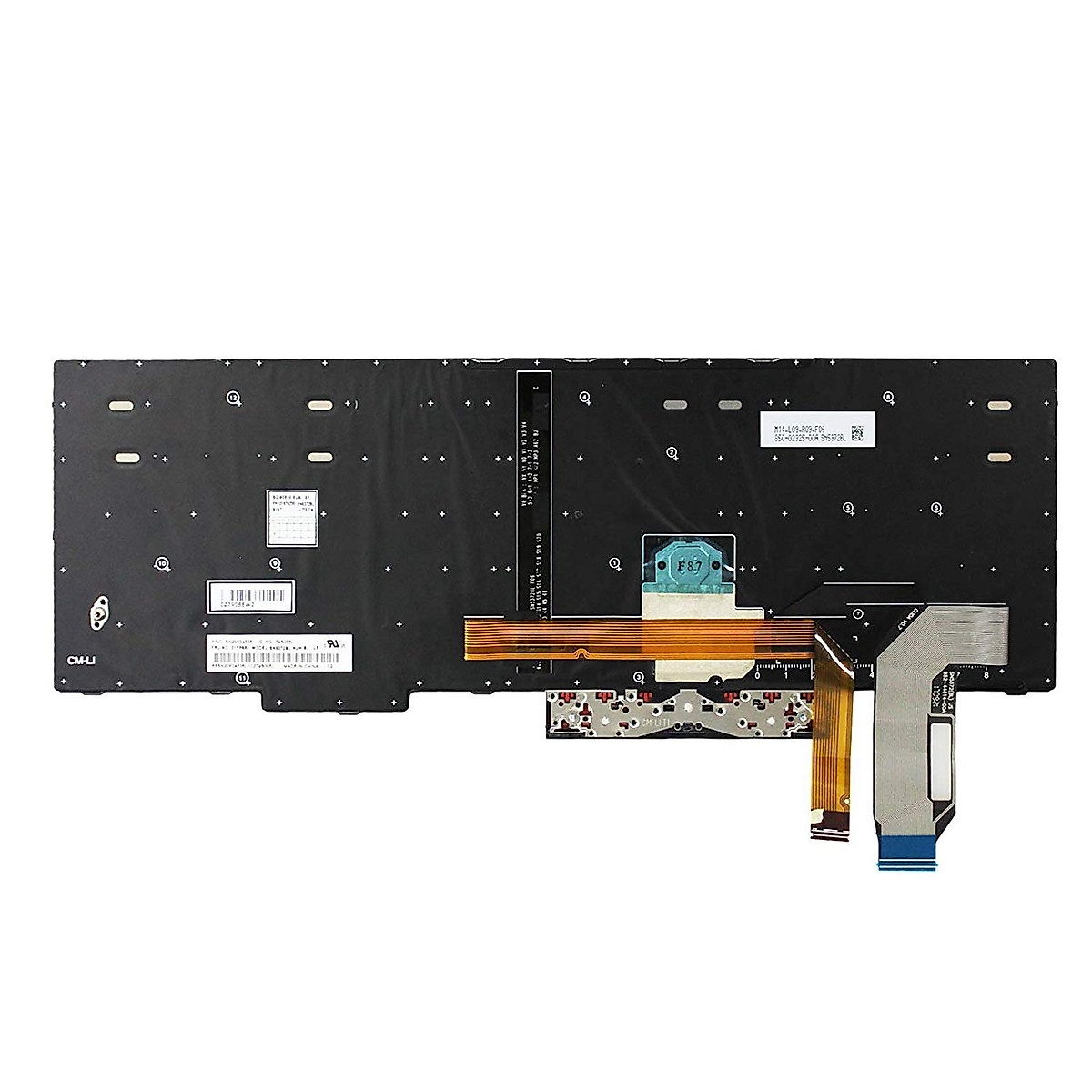 AUTENS Replacement US Keyboard for Lenovo ThinkPad E580 E585 L580 E590 E595 L590 T590 P52 P72 P53 P53S P73 (Not Fit P52s) Laptop (Backlight)