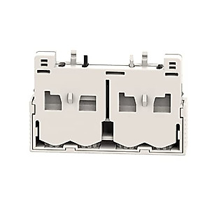 Schneider Electric - GPEFC11 Easy TeSys Auxiliary Contact Block, 1 NO and 1 NC, Top Mount, Screw clamp, for use with GP2E Manual Motor Starter