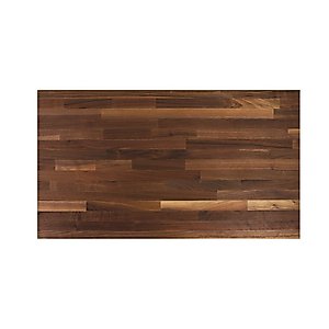 John Boos WALKCT-BL1225-V Blended Walnut Counter Top with Varnique Finish, 1.5" Thickness, 12" x 25"