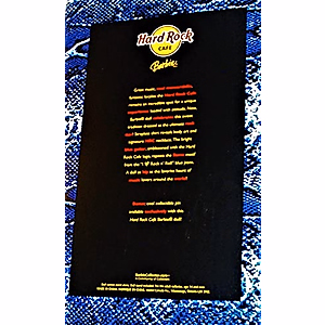 Hard Rock Cafe Barbie Doll 2005 Mattel #J0963