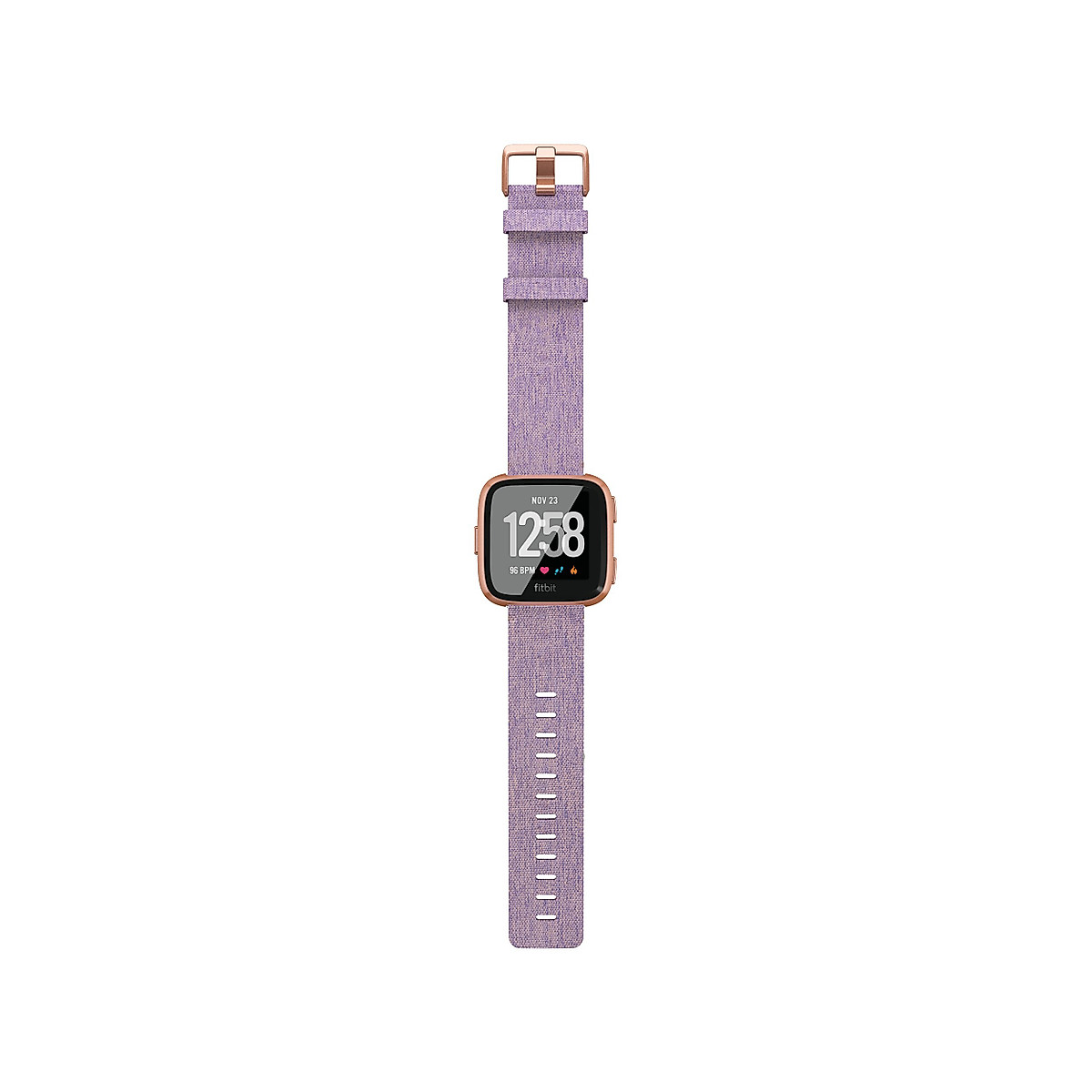 Fitbit Versa Special Edition Smart Watch, Lavender Woven, One Size (S & L Bands Included)