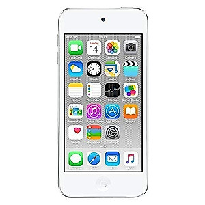 Apple iPod touch 128GB Silver (6th Generation) (Renewed)
