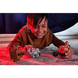 Mattel Minecraft Legends 3.25-inch Action Figures with Attack Action and Accessory, Collectible Toys (Piglin Runt)