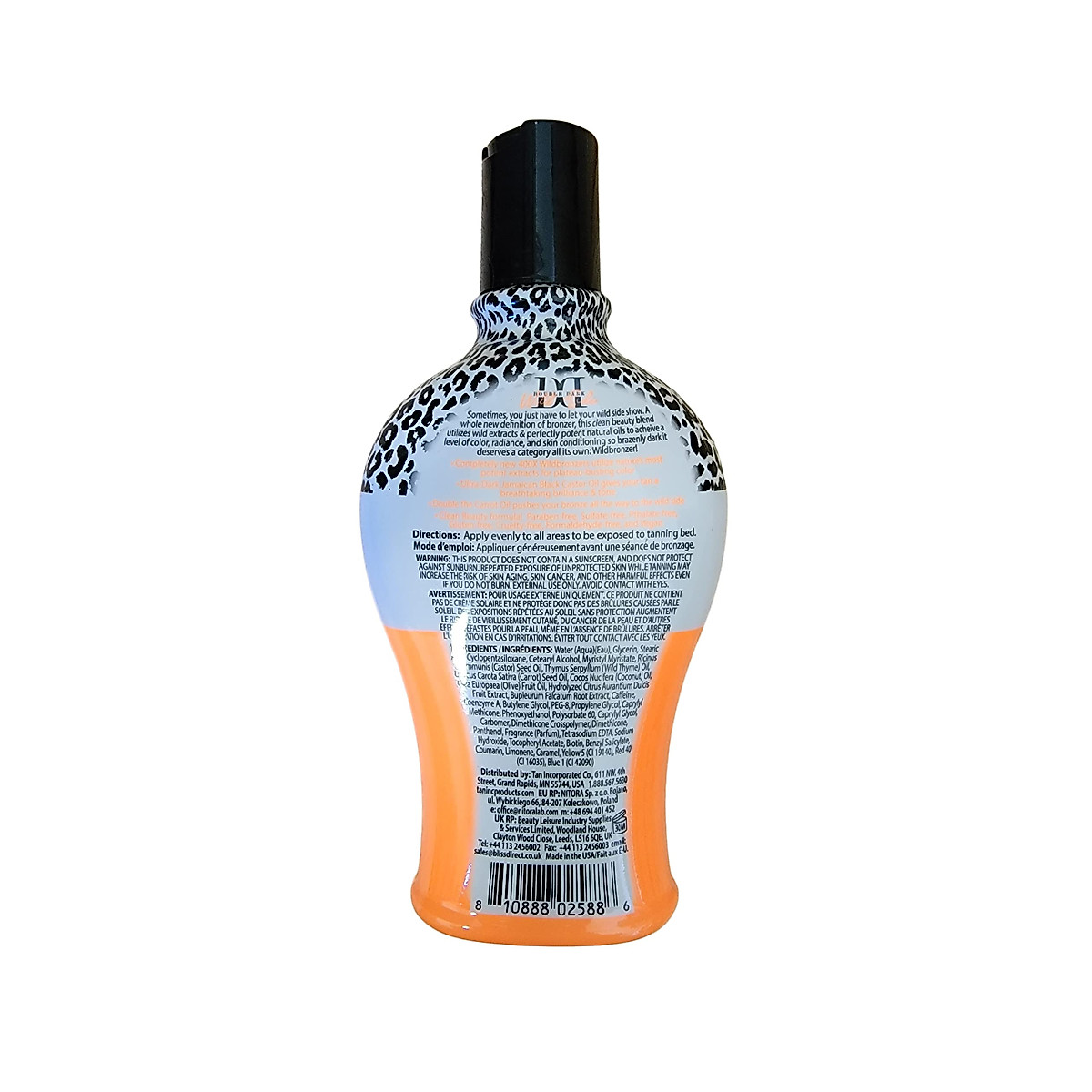 Brown Sugar Wild Side 400X Ultra Dark Jamaican Black Bronzer 7.5oz