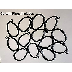 APEX GARDEN Four-Side Privacy Curtain Set for 10-Ft x 12-Ft Gazebo (Grey)