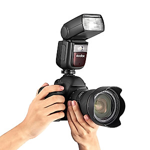 Godox V860III-N Camera Flash for Nikon Camera Flash Speedlight Speedlite Light,2.4G HSS 1/8000s,480 Full-Power Flashes,7.2V/2600mAh Li-ion Battery,0.01-1.5s Recycle Time,10 Levels LED Modeling Lamp