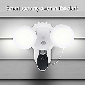 Wasserstein 3-in-1 Wired Smart Flood Light, Charger and Mount Compatible with Arlo Ultra/Ultra2, Arlo Pro 3/4, 1500 lumens - with Motion Sensor and Timer Control (Arlo Camera NOT Included)