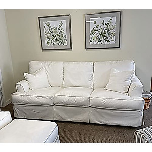 Sunset Trading Ariana Sleeper Sofa, White