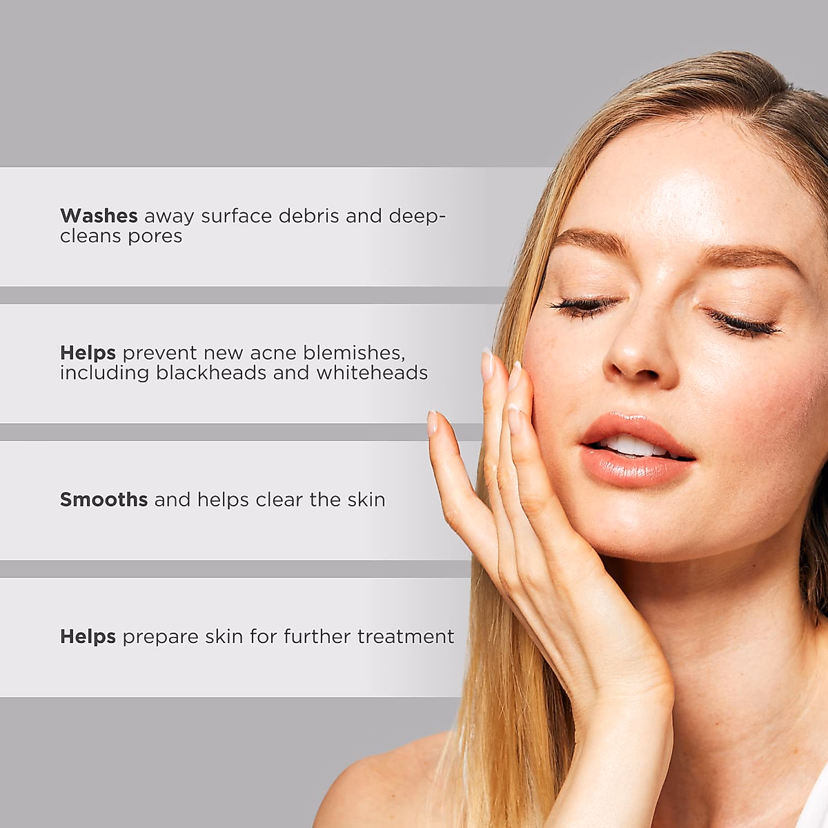 Glytone Acne Treatment For Face With Salicylic Acid Cleanser, Acne Cleanser, Skin Care Acne Wash Face Cleanser Oil Free