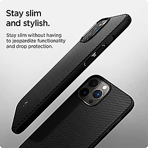 Spigen Mag Armor (MagFit) Compatible with MagSafe Designed for iPhone 13 Pro Case (2020) - Matte Black