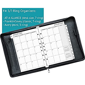 2023 Planner Refill, One Page Per Day, Daily & Monthly, Appointment Schedule, Priorities, Daily To Do, Notes (Classic, Size 4, Jan 2023 - Dec 2023)