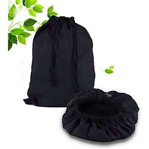 Deep Conditioning , Microwavable Heat Cap for Steaming Hair Styling and Treatment Steam Cap Steaming Haircare Therapy (Black)