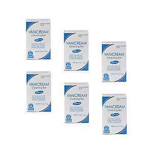 Vanicream Cleansing Bar, 3.9 Ounce (Pack of 6)