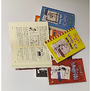Jeff Kinney Diary of a Wimpy Kid 19 Books Series Complete Collection 1-19 Books of Boxed Set