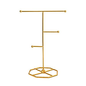 UGPLM Jewelry Organizer Hanger Home Decoration Ornament Durable Necklace Holder Earring Display Stand for Bracelet Closet Ear Hook Vanity Table