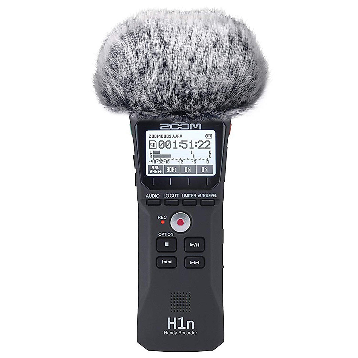 SUNMON H1N Microphone Windscreen Muff Suitable for Zoom H1n Handy Portable Digital Recorder to Reduce Noise