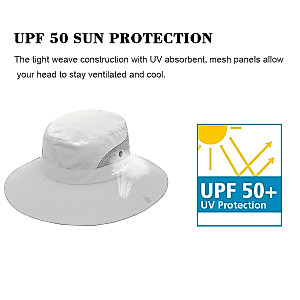 Sun Hats for Women Beach Hat Ponytail Hat Womens Sun Hat with UV Protection Wide Brim Pure Beige