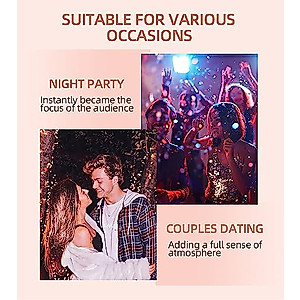 Pexihoap 3 Colors Body Glitter Set, Shimmer Face and Body Highlighter Powder with Sponge Head, High Gloss Fairy Glitter Sparkle Powder, Highlight Makeup for Hair Face Body Cosmetics