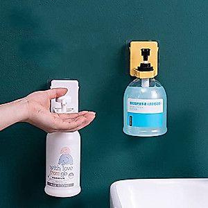 jomgeroz Shower Gel Holder Gifts for Friends Relatives Colleagues Neighbors Presents for Christmas Thanksgiving and Other Holiday Shower Gel Rack Hook Bracket White Yellow