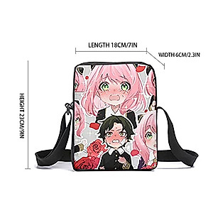 Anya Forger Cosplay Backpack Loid Forger Backpack Yor Forger Backpack Schoolbag Set Laptop Supplies 3pcs 16''
