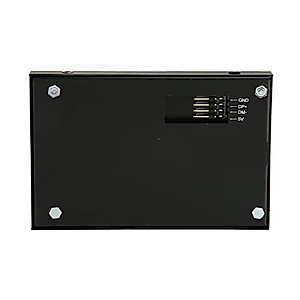 Jopwkuin Computer Temp Monitor, Theme Editor PC CPU Data Monitor 3.5 Inch for Desktop