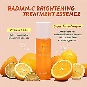LANEIGE Radian-C Brightening Treatment Essence: Brighten and Visibly Smooth