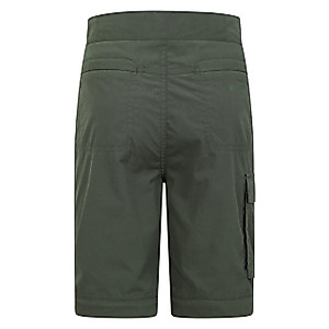 Mountain Warehouse Active Kids Zip Off Hiking Pants - Boys & Girls Khaki 9-10 Years