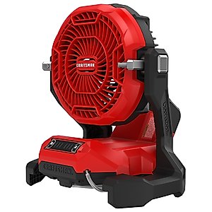 Craftsman V20 Cordless Personal Fan, Misting Fan, Settings for Mist and Airflow, Compact, Bare Tool Only (CMCE003B)