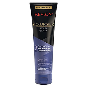 Revlon Colorsilk Care Conditioner, Black, 8.45 Fluid Ounce