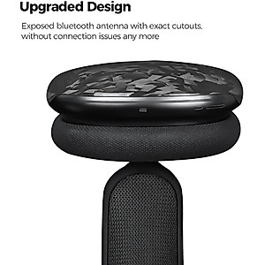 MONOCARBON Real Carbon Fiber Case for Airpods Max(2024 & 2020),Military Grade Protective Hard Cover for Apple Airpods Max Headphone from Daily Scratch,High-End Luxury Essential Accessories