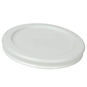 Pyrex (6 7202 Glass Bowls & (6) 7202-PC White Lids