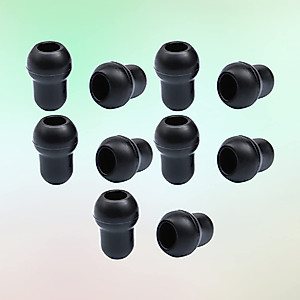 Ciieeo Ear Pieces 10pcs Ear Tips Replacement Ear Tips Sealing Ear Tips for Earbuds Snap Tight Soft Sealing Ear Tips Ear Tips Replacement