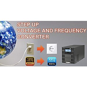 220 Volt/50Hz AC Power Source - Step-Up Voltage & Frequency Converters (2000VA/1800W) UX-2K