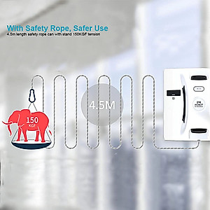 HOBOT-298 Window Cleaning Automatic Robot with Ultrasonic Water Spray and Control via Smartphone or Remote