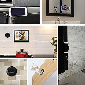 CloudValley Sticky Gel Pads - Gripping Pad [5 Pack], Multifunctional Sticky Cell Pad, Non-Slip mats Holds Cell Phones, Coins, Golf Cart, Boating, Speakers