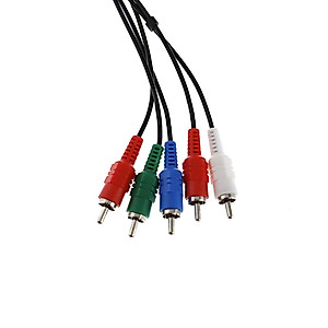 SING F LTD 1.8M Component Hd Av RCA Cord Cable Lead Compatible with Microsoft Xbox Original Console