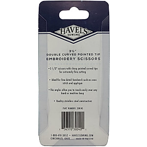 Havel's HVL30040 DoubleCurved 3.5 inch Scissors