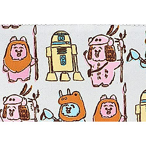 STAR WARS Pastel Ewok AOP Nylon Cosmetic Pouch