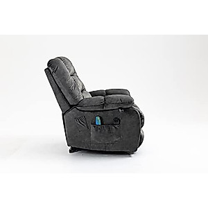 TARTOP Lift Relax Sofa Chair Livingroom Furniture Living Room Power Electric Reclining for Elderly,Beacon Grey