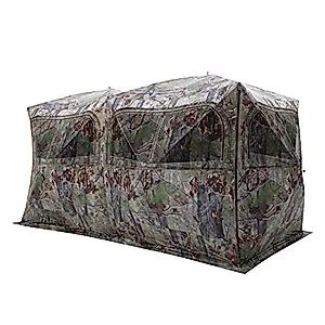 Barronett Blinds BE650BW Beast Pop Up Portable 6 Person Hunting Blind, Bloodtrail Backwoods Camo