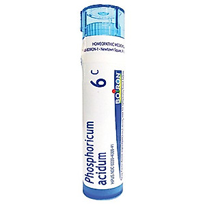 Boiron Phosphoricum Acidum 6C, 80 Pellets, Homeopathic Medicine for Concentration