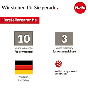 Hailo 0517-030 Pure M, White, 27 x 27 x 43 cm, Weiß