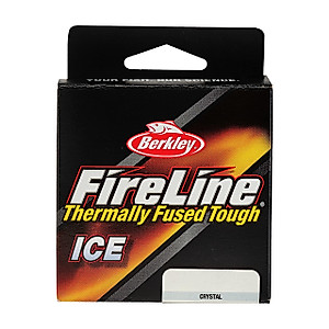 Berkley FireLine® Superline, Crystal, 4lb | 1.8kg, 50yd | 45m Fishing Line, Suitable for Freshwater Environments, 125yd | 114m